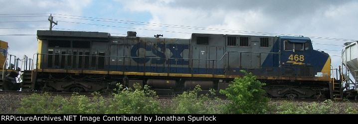 CSX 468, engineer's side